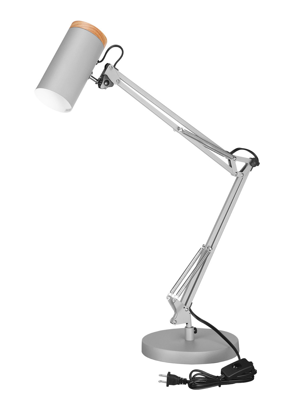 Mercer41 Adjustable Metal Table Lamp, Large Size Max Height 29.7", E26 Base, Swing Arm Desk ...